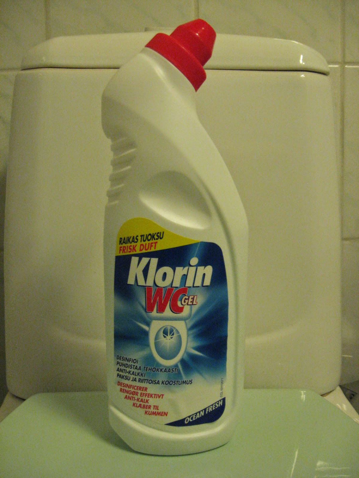 Kotisiivous: Raimon kotiapu testaa: Klorin WC Gel