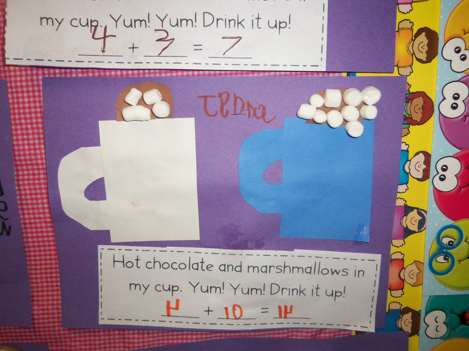 Mrs. Wood's Kindergarten Class: Hot Chocolate Math