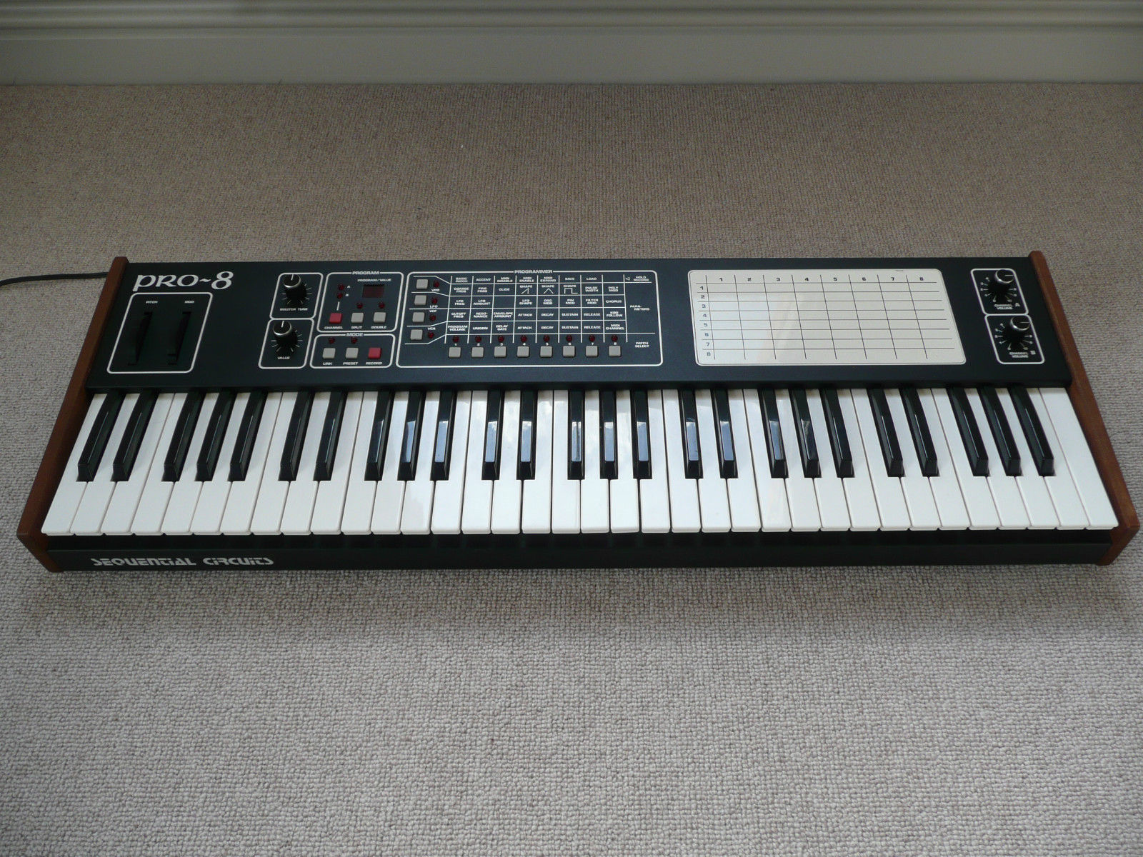 MATRIXSYNTH: SEQUENTIAL CIRCUITS PRO 8 POLY SYNTH SN 02033