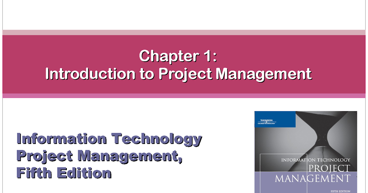 Introduction to Project Management - Software engineering