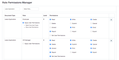 Erpnext Tutorials: Permission and Roles in erpnext
