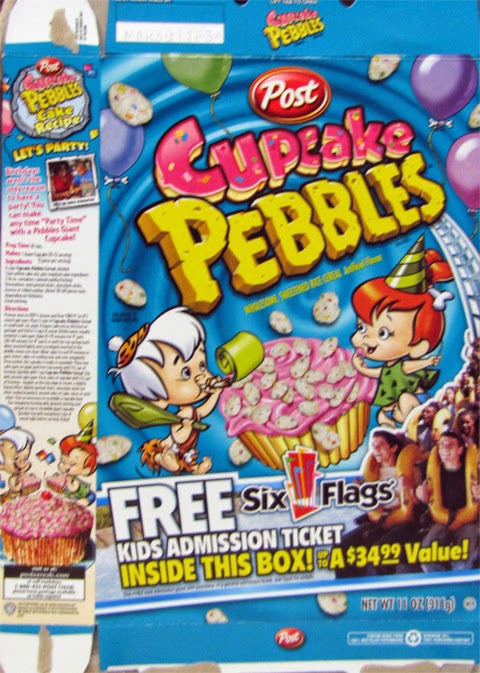 Cereal Boxer: Cupcake Pebbles 2010
