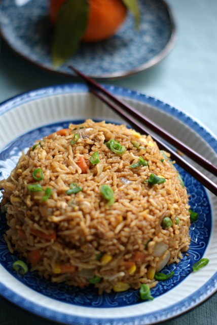Alice and the Mock Turtle: Easy Fried Rice