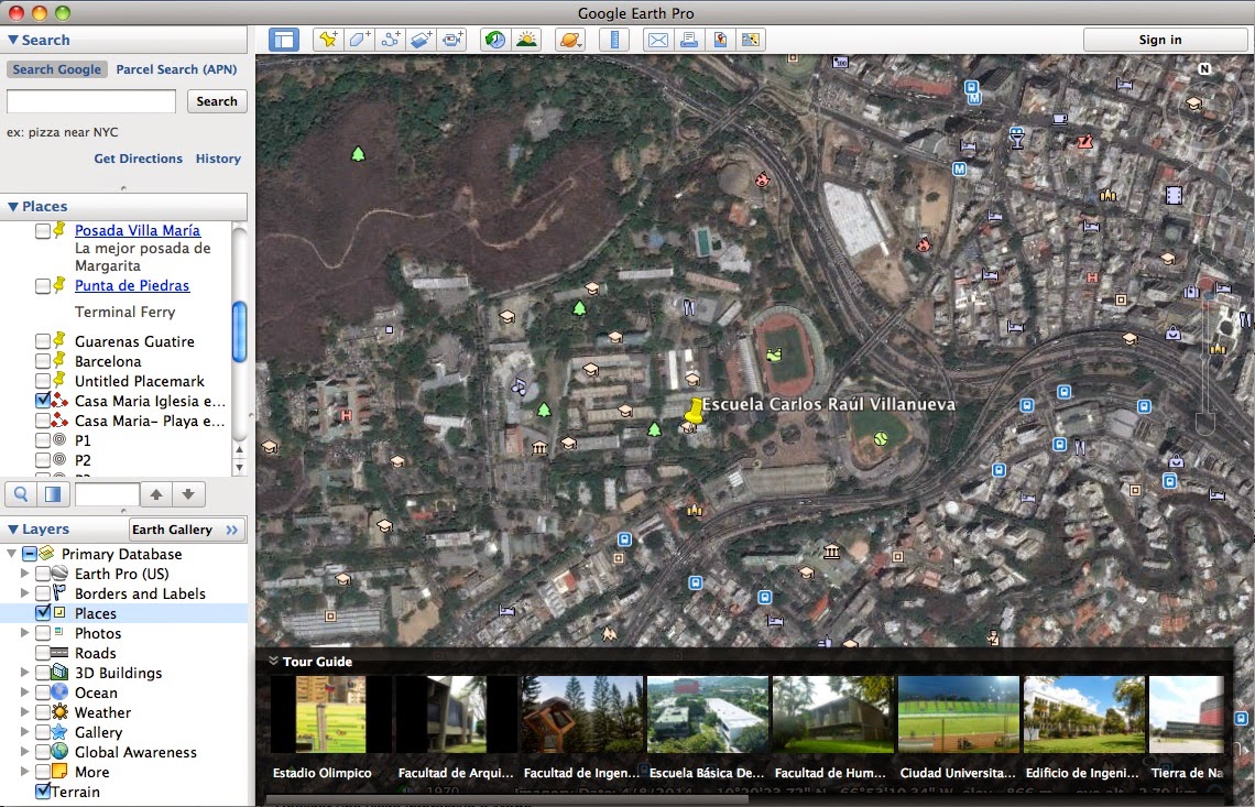 Análisis urbano a través de herramientas SIG: Google Earth