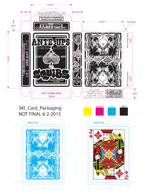 Squid Kids Ink: ANTE UPS X SQUIBS PLAYING CARDS