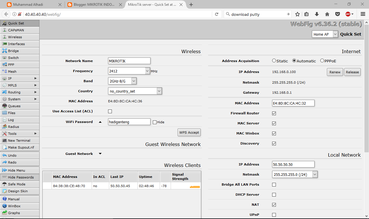 Belajar Mikrotik Cara Akses Mikrotik - MIKROTIK INDONESIA
