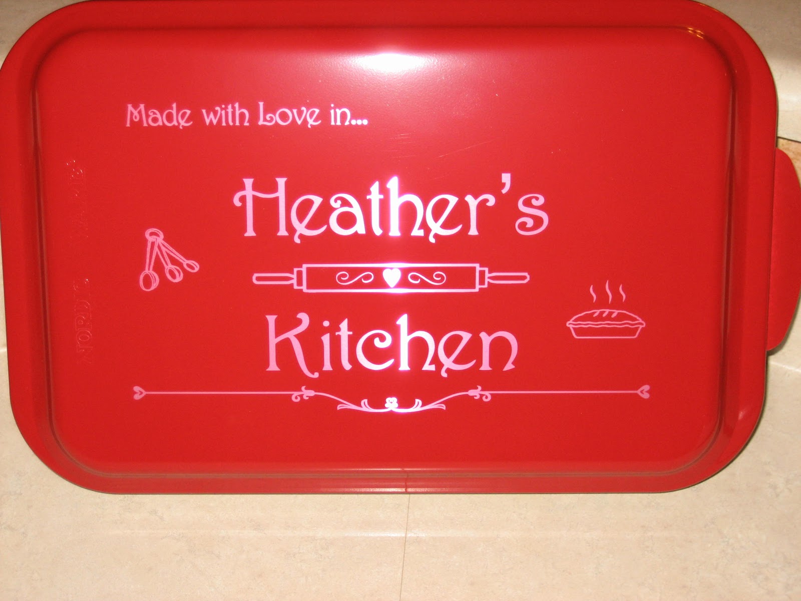 Moonlight Engraving: Personalized 9x13 cake pans