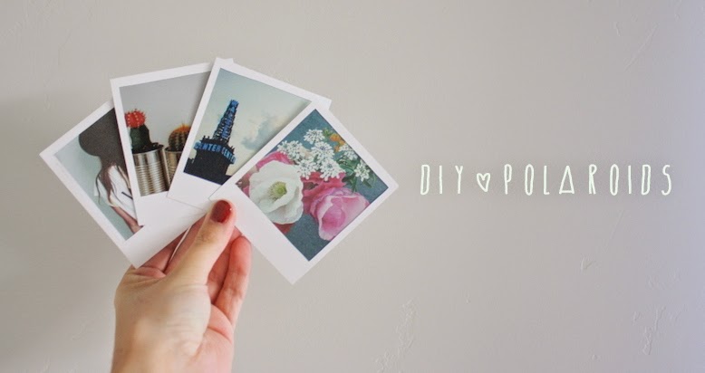 TRY THIS: DIY POLAROIDS | elle • tilby
