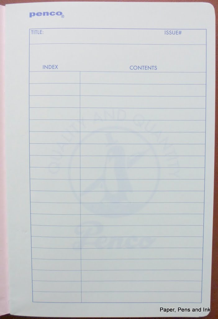 Paper Pens Ink: Review: Hightide A5 foolscap notebook