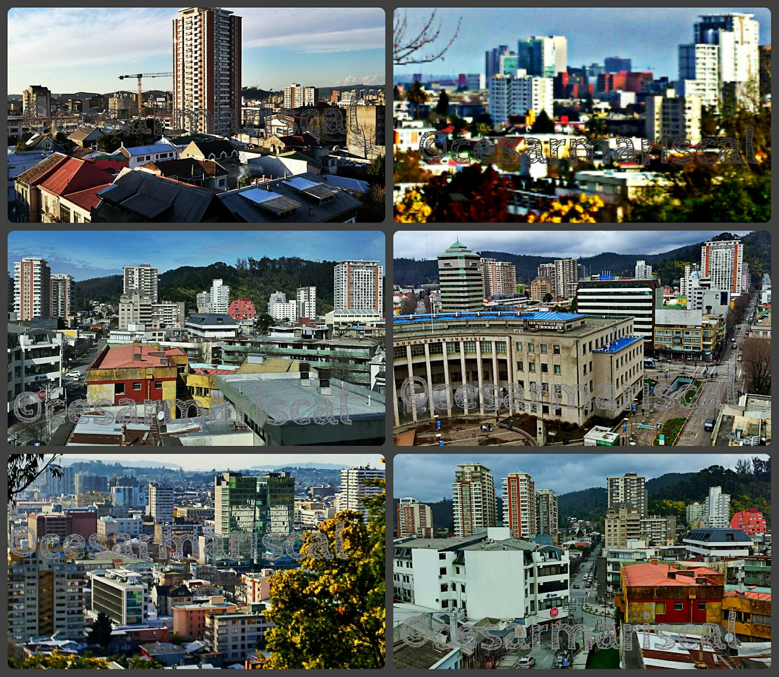 Chile Viajesk: Street Views of Concepcion Chile