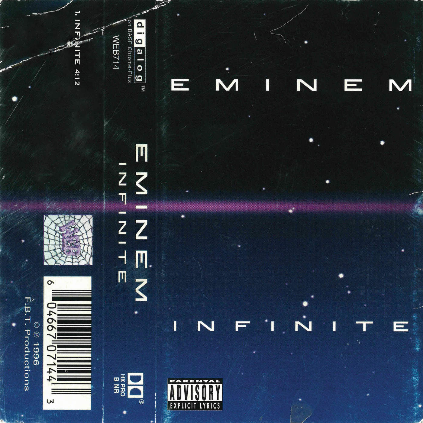 1996 - Eminem - Infinite [Single] [320] ~ Rap For Hours