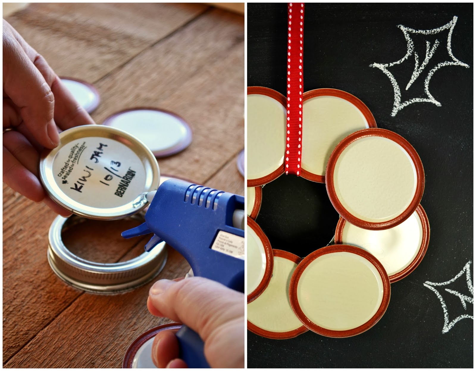 Wreath Made From Canning Jar Rings at Cathy Remington blog