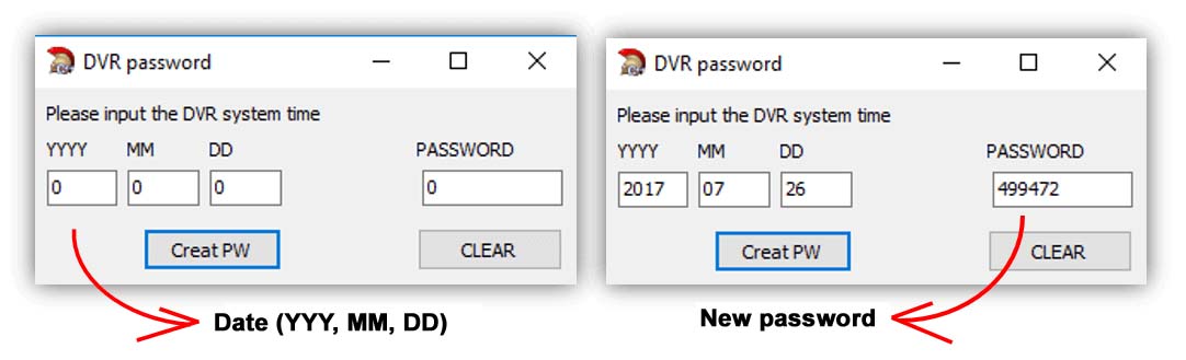 How to reset Dahua DVR/NVR admin password | SecurityCamCenter.com