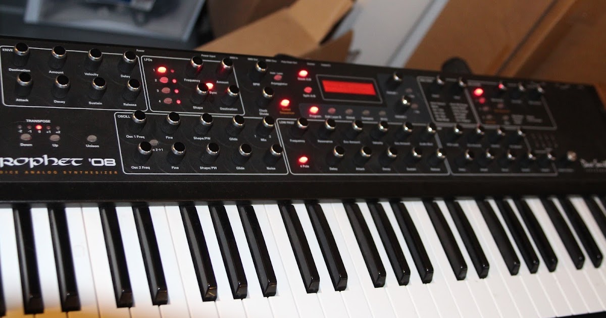 MATRIXSYNTH-B: Dave Smith Instruments Prophet '08 Synthesizer Keyboard