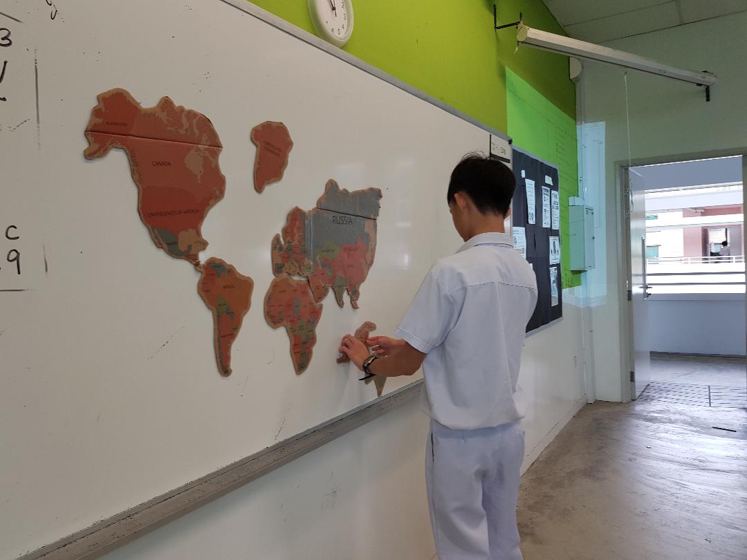 Geography teacher sharing: Self-made teaching aids