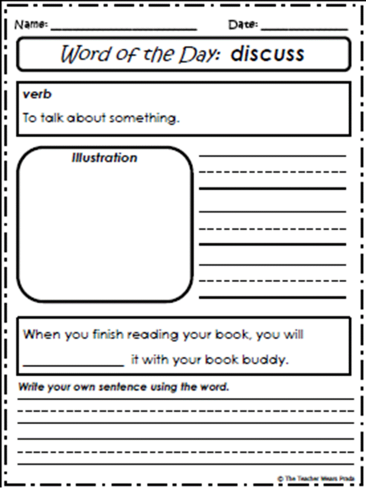 Word of the Day Quarter 2 - Teaching with Nesli
