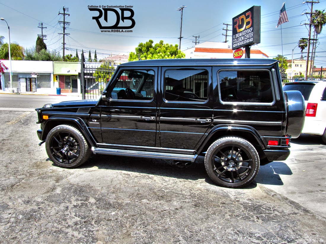 Mercedes-Benz G55 AMG Black on Black | BENZTUNING