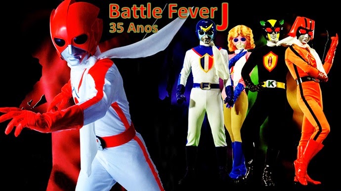 MUNDOTOKU: "BATTLE FEVER J" - 35 ANOS