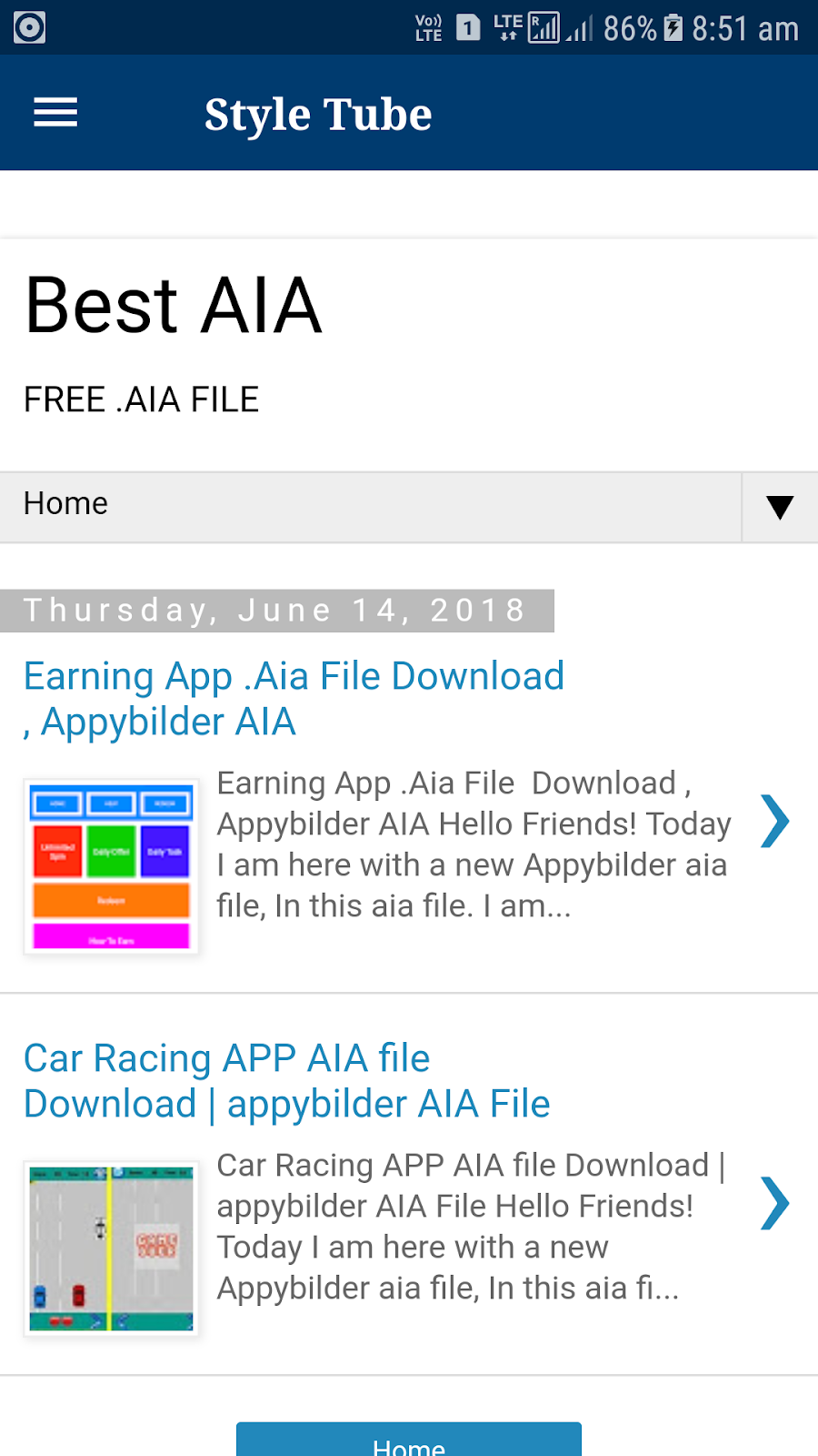 Make Any Website To App. Aia File Download