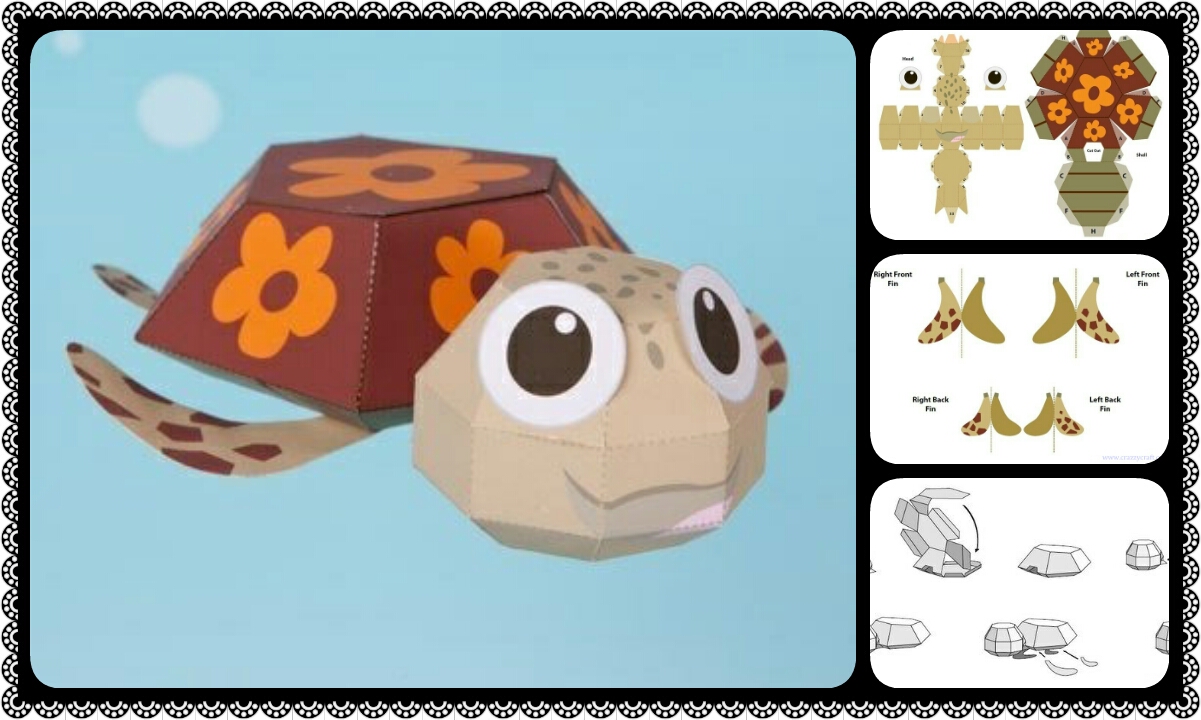 3D BUG OUT OF PAPER - crazzy craft