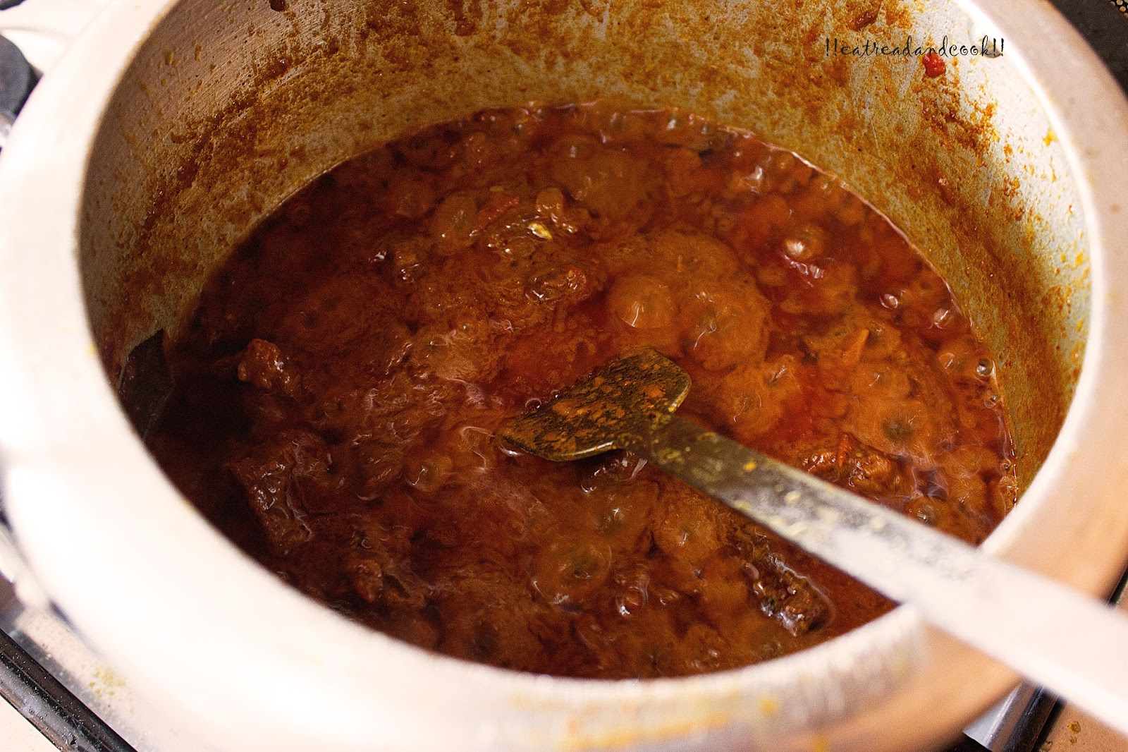 Nepali Mutton Curry~Khasi Ko Masu