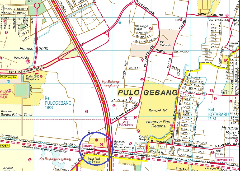 INFO JAKARTA: STASIUN KERETA API CAKUNG, JAKARTA