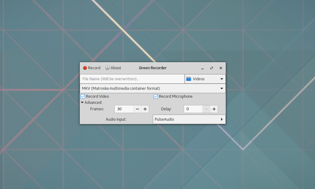 Green Recorder -- Uno más a la lista | linuxitos