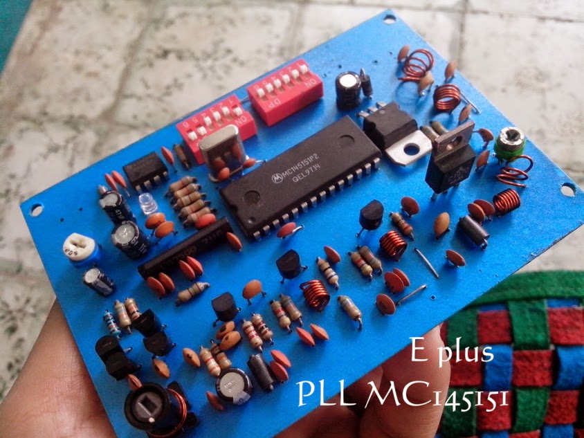 Elektronik Plus: PLL Broadcast MC145151 + LB3500 Eplus