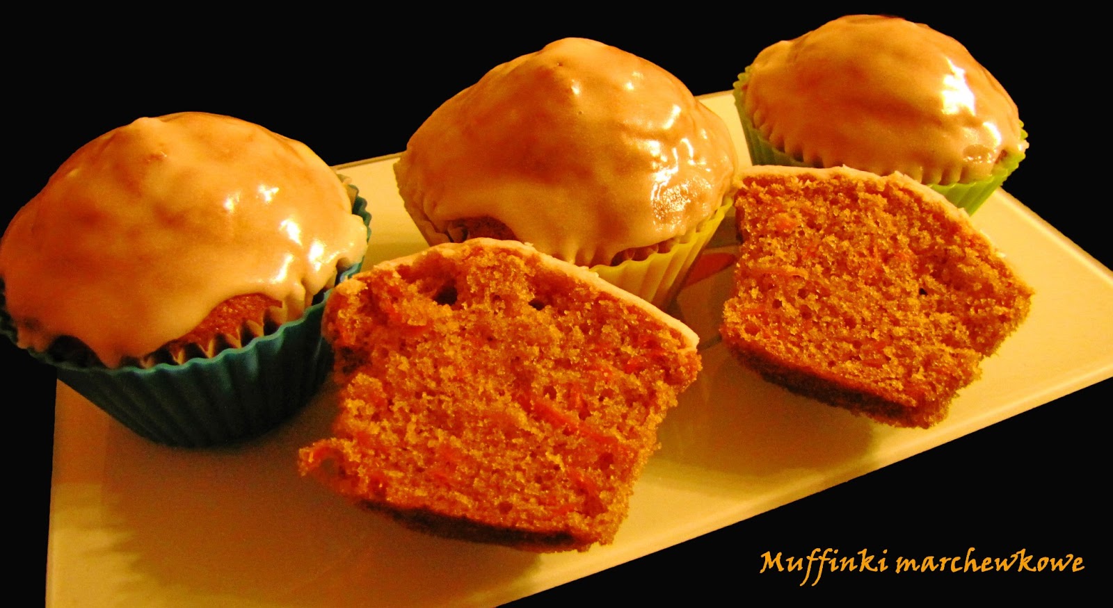 IMPRESJA smaku...: Muffinki marchewkowe