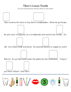 Ms. Lane's SLP Materials: Articulation: Th Story Activity