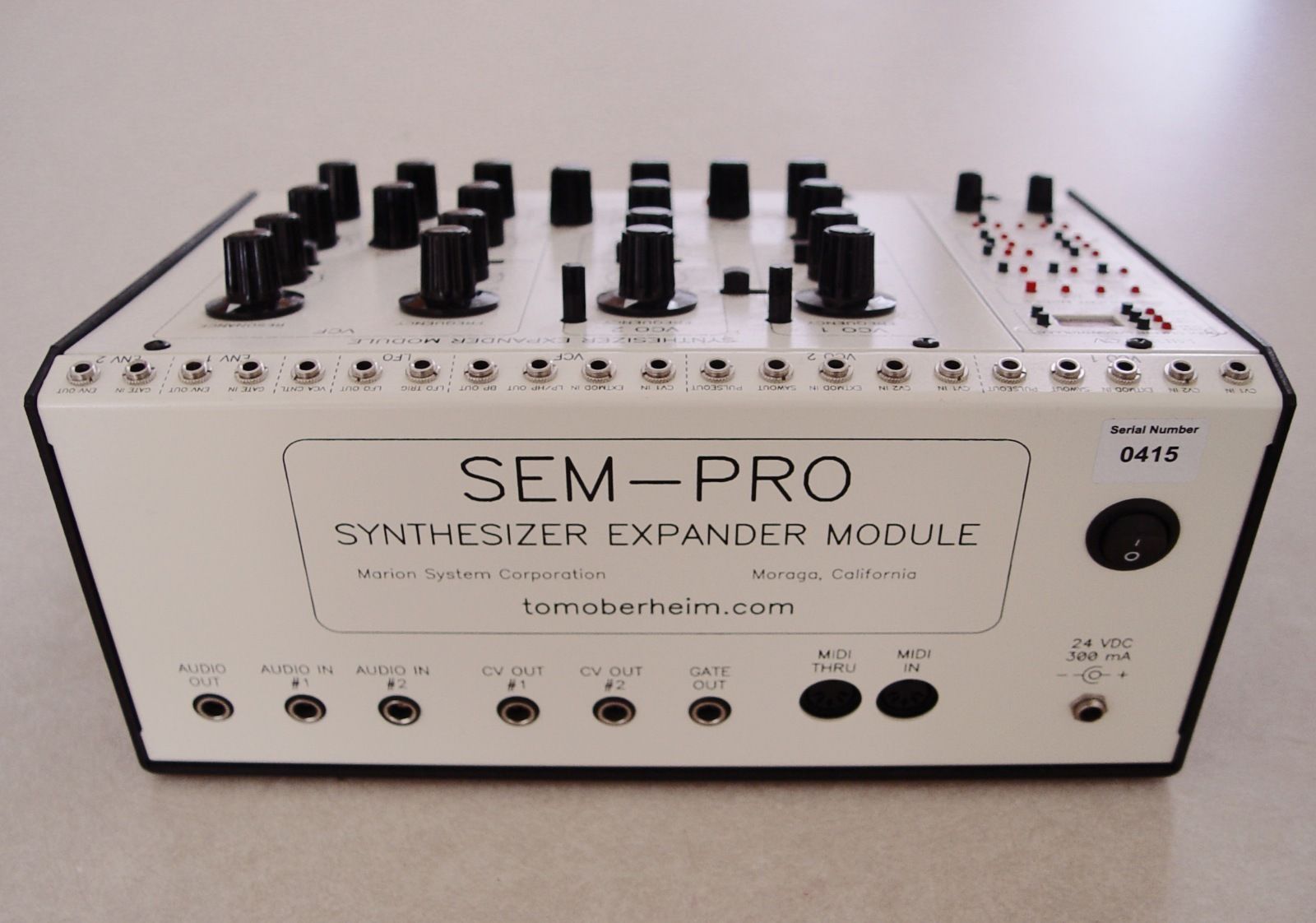 MATRIXSYNTH: Oberheim SEM Pro Analog Synthesizer SN 0415
