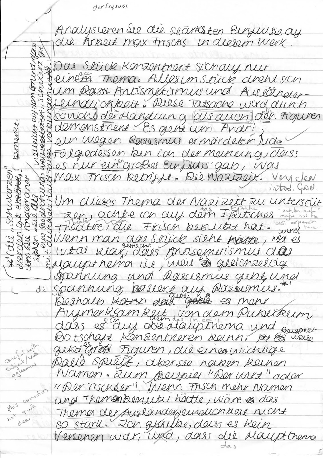 Keating Young: Advice and Examples for A Level German Essay Writing ...