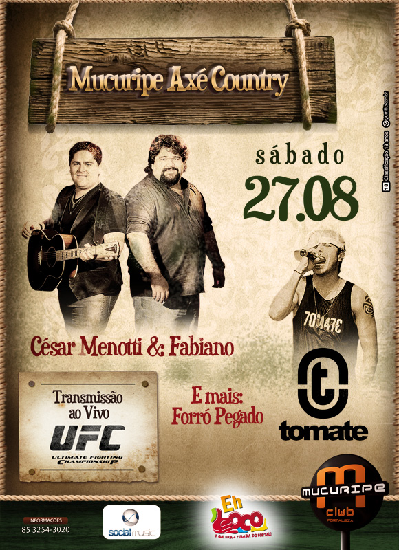 Blog Dê Pontes: MUCURIPE AXÉ COUNTRY COM TOMATE E CÉSAR MENOTTI E ...