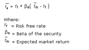 What is Capital Asset Pricing Model - CAPM and how to calculate