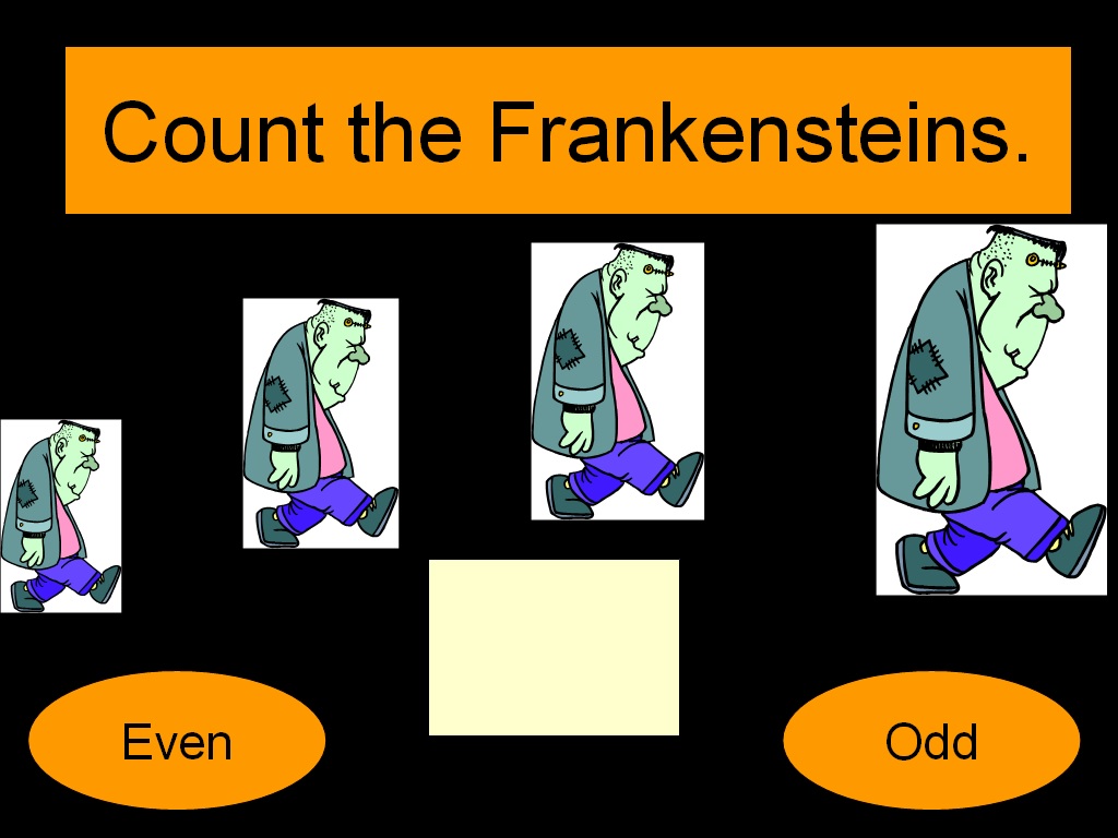Student Survive 2 Thrive: Even or Odd Numbers Halloween Counting Game