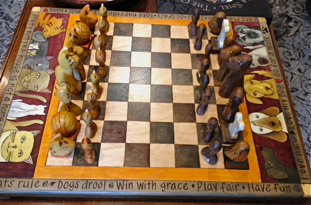 To Dog With Love: Your Turn! How Dogs and Cats Play Chess!