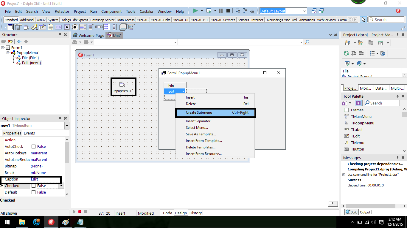 SCI Koding: TPopUpMenu
