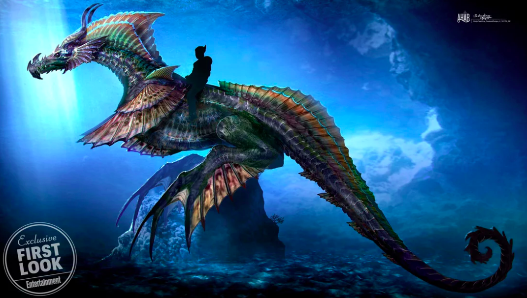 First Look at the Sea Dragon in AQUAMAN