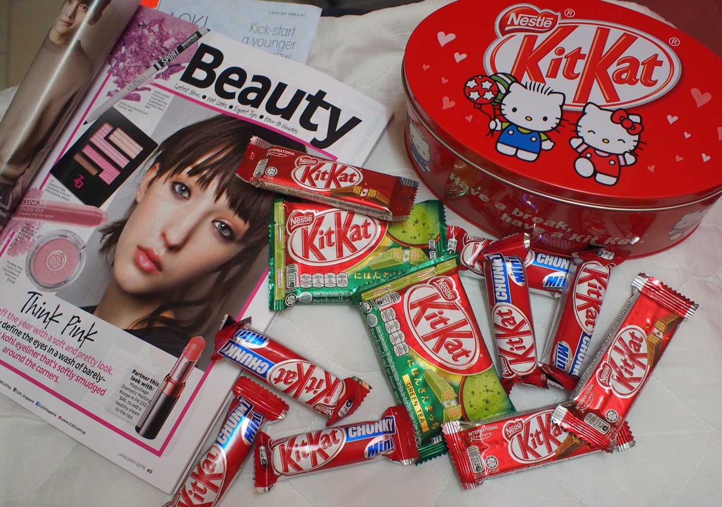 [NEW!] YOU WANNA GET THE HELLO KITTY HELLO KIT KAT® TIN and POUCH ...