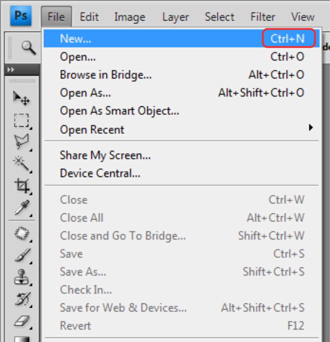 Cara Membuat Dokumen Baru di Photoshop | BDesain's Cara Membuat Dokumen Baru di Photoshop | BDesain's