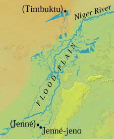The Shikibu Files: Geography (Jenne-Jeno, West Africa)