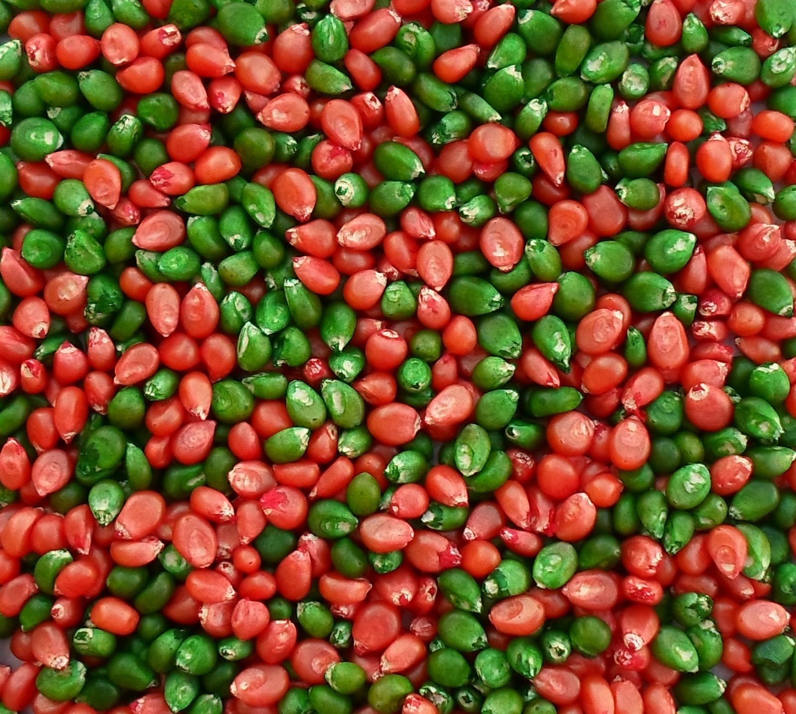 Happier Than A Pig In Mud: Colored Popcorn