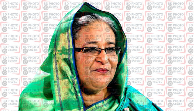 Sheikh Hasina | PSD Photo 2 - BD Photo Studio
