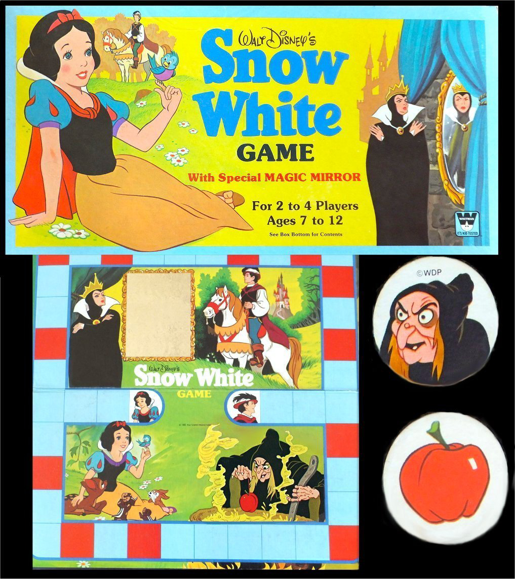 Filmic Light - Snow White Archive: 1980 Whitman Snow White Board Game