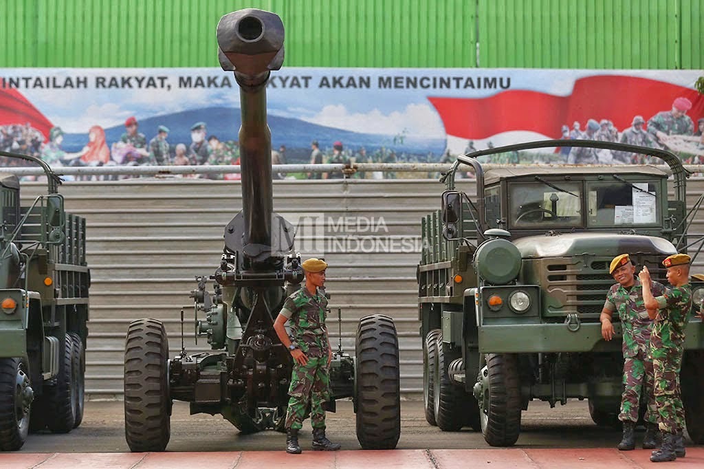 PERTAHANAN DAN KEAMANAN: Kodam XII Dapat Tambahan Meriam Tarik Kaliber ...