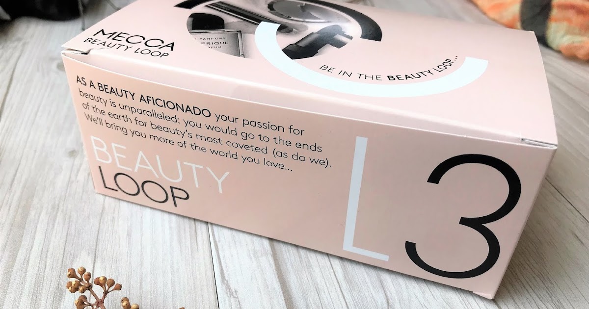 little white truths: Mecca L3 Beauty Loop Box, January 2019 - unboxing