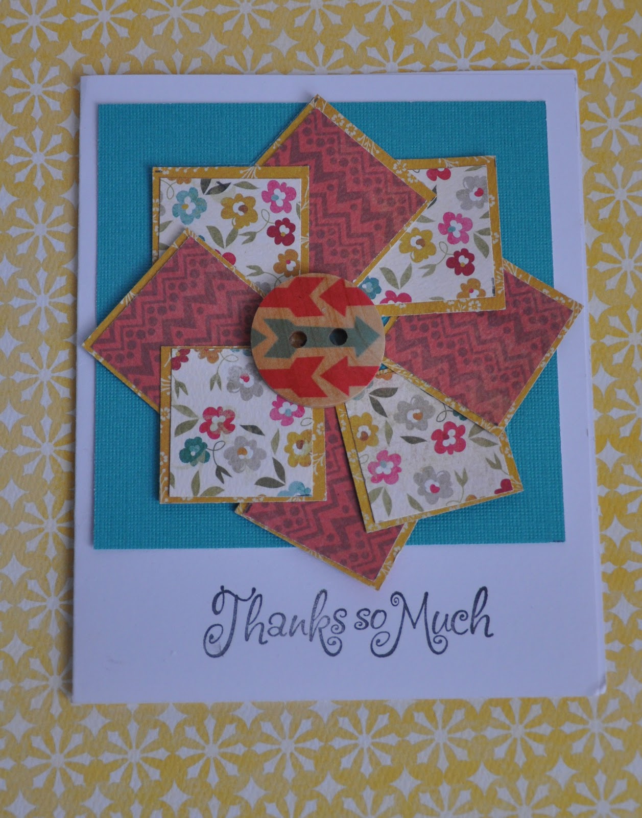 The Original Scrapbook USA: Pin Wheel Cards Using My Mind's Eye as seen ...