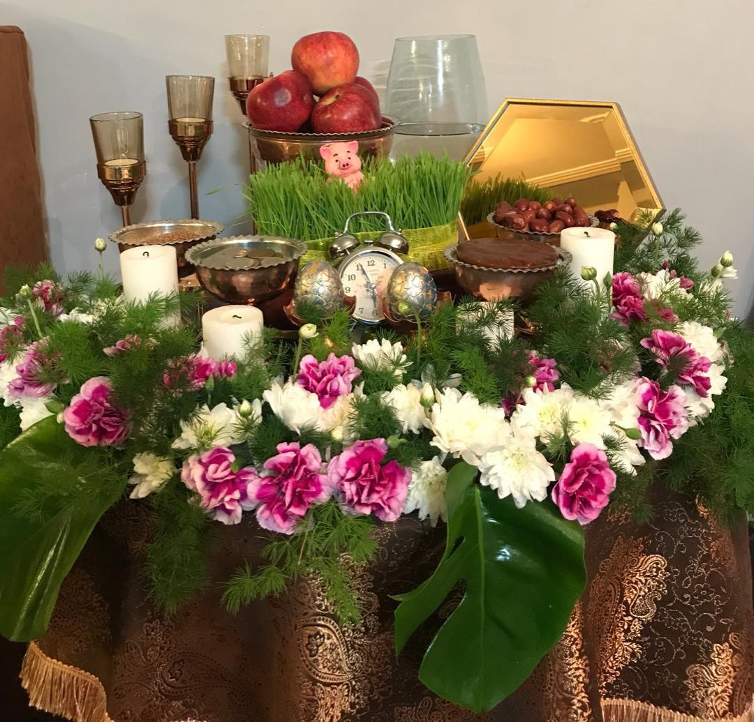 Uppersia Iran Travel blog: Setting 7 Sin Table in Iran