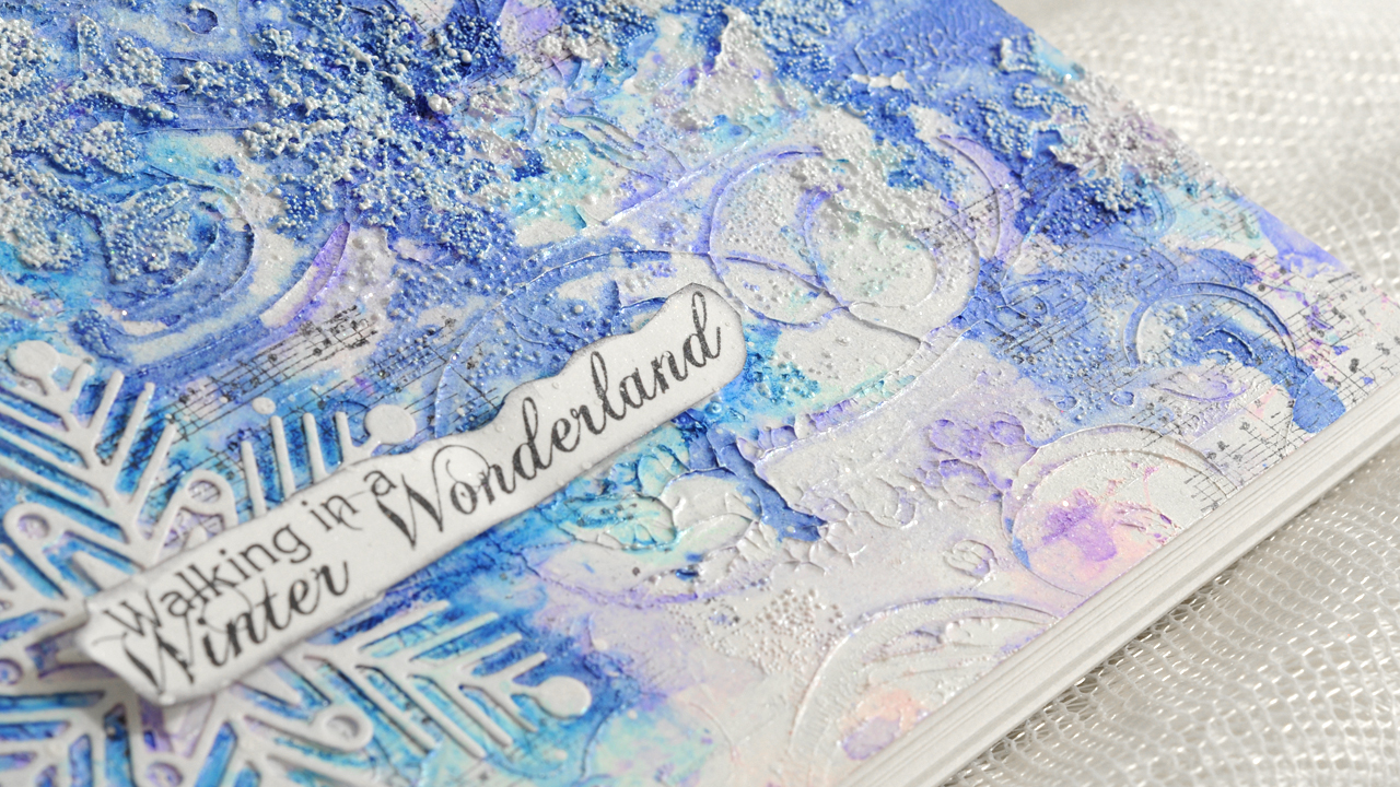 My Little Craft Things: Winter Wonderland Journal Page with Video