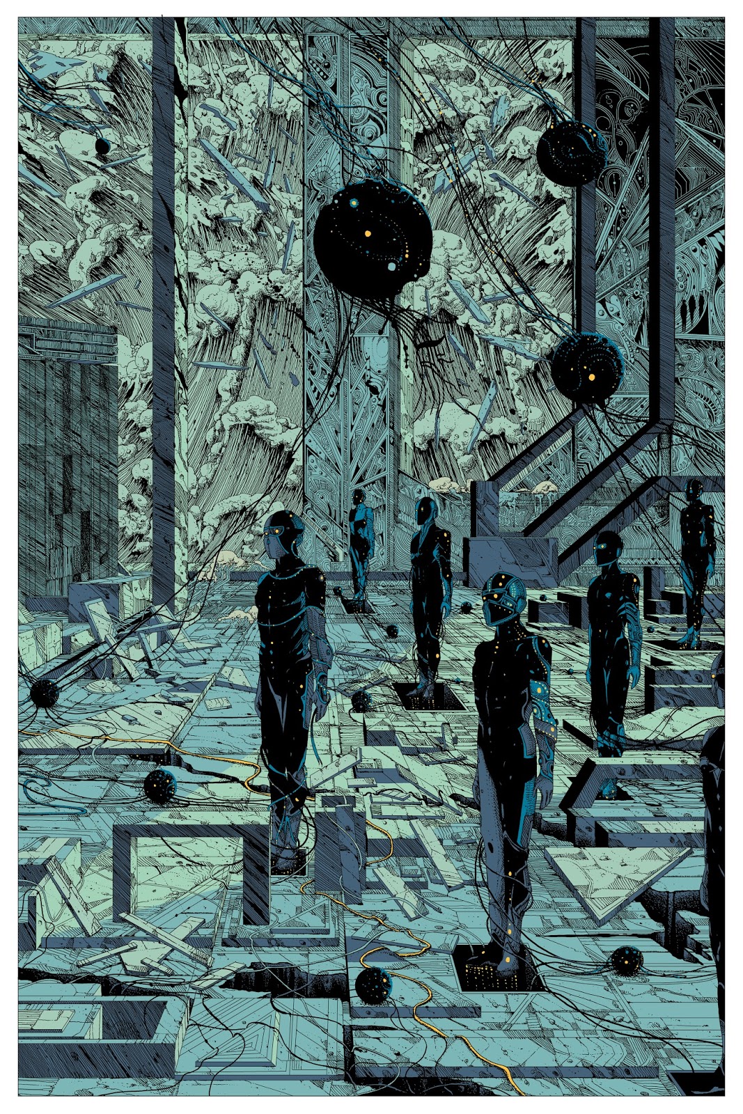INSIDE THE ROCK POSTER FRAME BLOG: Kilian Eng The Last Wave Art Print ...
